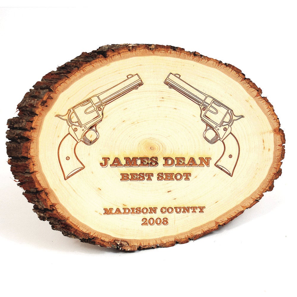 Round Natural Basswood | Blue Line LaserWorks